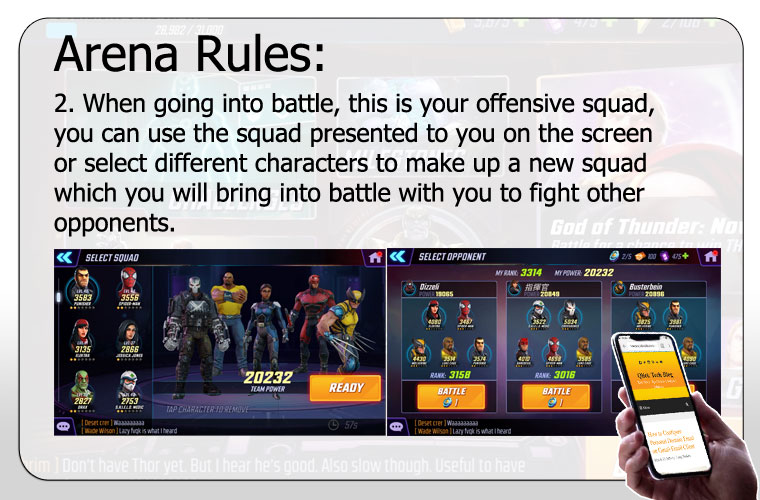 Marvel Strike Force Arena Guide for Beginners - Qlick Tech Blog