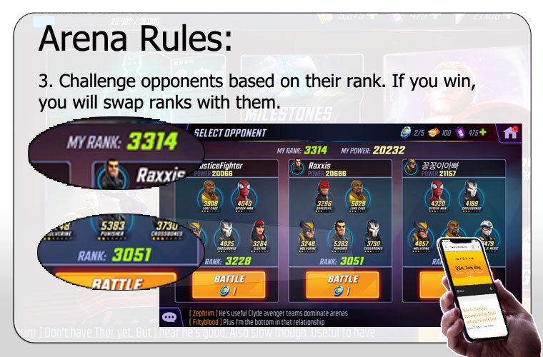 Marvel Strike Force Arena Guide for Beginners - Qlick Tech Blog